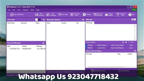 how to use botmaster step by step a complete whatsapp marketing