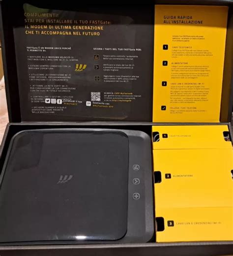 Modem Router Fastweb Fastgate Adsl Fibra Wifi Eur 2500 Picclick It