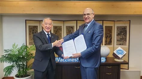 Today Austria And Ivi Signed A Seat Agreement To Hostan Ivi Country Office In Vienna Many