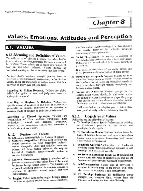 Values And Value System Pdf