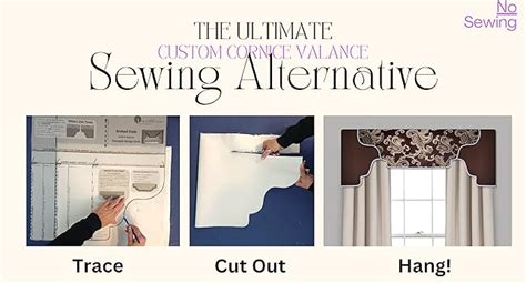 Traceable Designer Arched Cornice Valance Kit Use Any