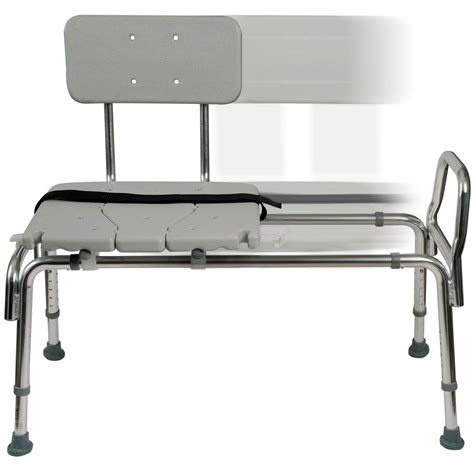 Dmi Tub Transfer Bench And Shower Chair With Non Slip Aluminum Body