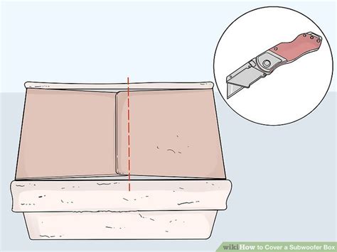 How To Cover A Subwoofer Box With Pictures WikiHow