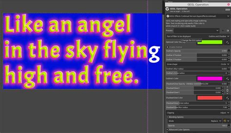 does anyone want to make gimp tutorials of my gegl text styling plugin