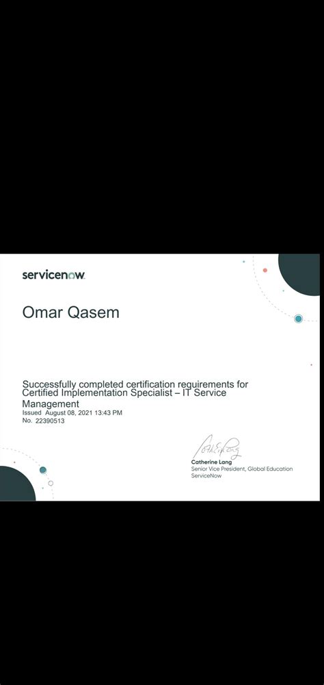 Omar Qasem On Linkedin Servicenow