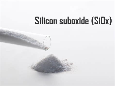 Defect And Optimization Of Silicon Suboxide Anode Material Tycorun Energy