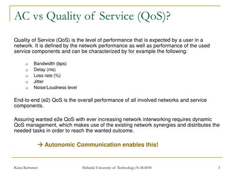 Ppt Autonomic Communication Qos Fixed Andor Next Generation Networks Powerpoint