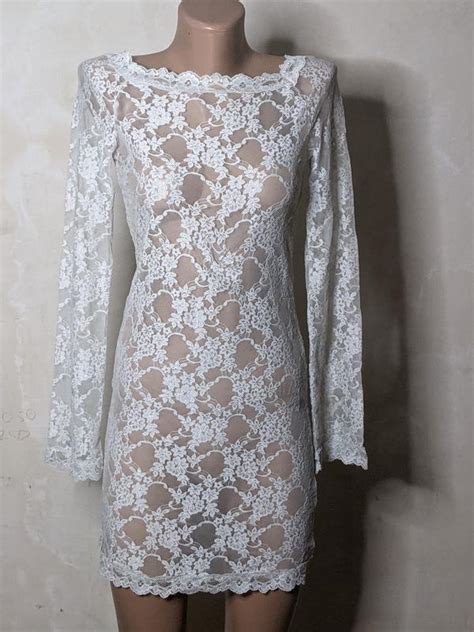 Сексуальна еротична прозора мереживна сукня — ціна 53 грн у каталозі Короткі сукні Купити жіночі