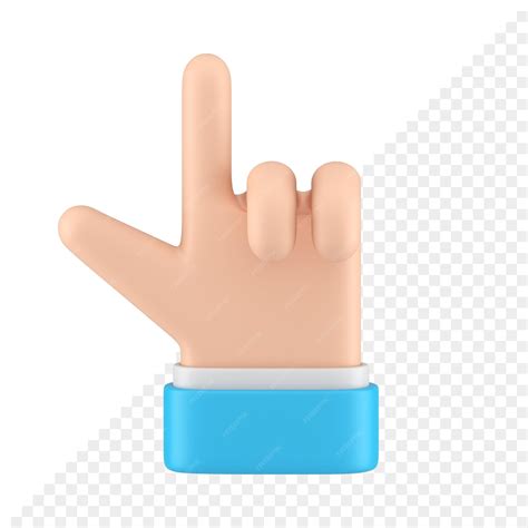 Premium Psd Business Male Hand Blue Suit Fingers Pointing Up Idea
