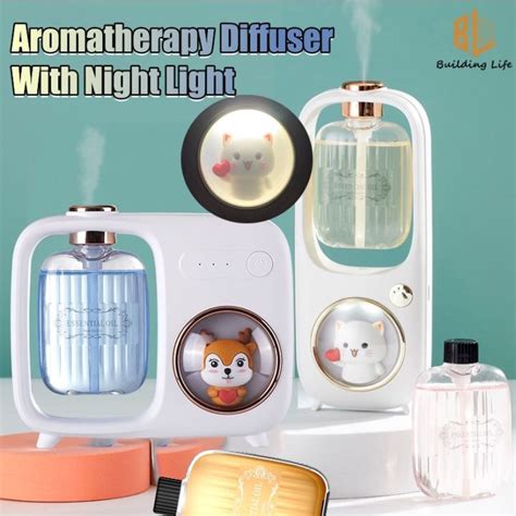 เครื่องพ่นอโรมาเทอราพีใหม่น่ารักแบบไร้สายสเปรย์ปรับอากาศห้องน้ำน้ำมัน Essential อโรม่าเครื่อง