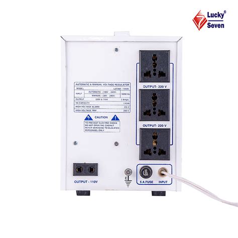 Automatic And Manual Voltage Regulator Zetta Plus