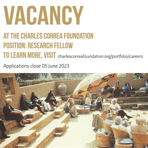 2023 Fellowship Charles Correa Foundation