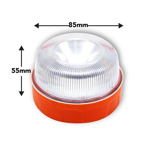 12 Volt Emergency Strobe Light With Magnetic Base B Grade Autotech