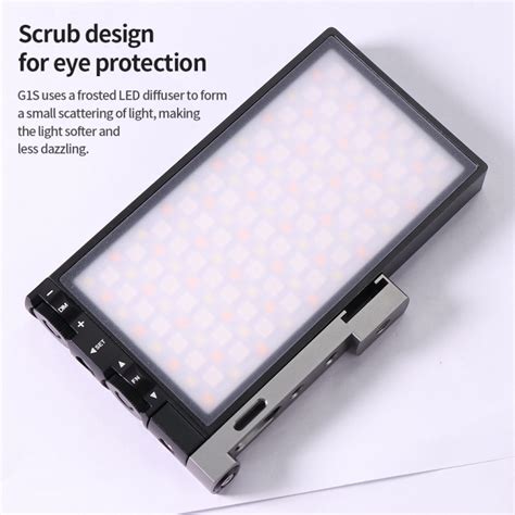 Pixel G1s 미니 야외 Rgb 컬러 필 라이트 카메라 소형 데스크탑 조명세트