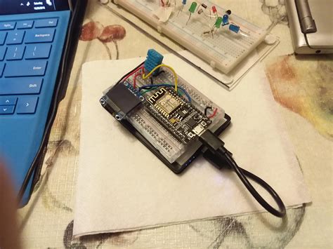 Esp8266 Nodemcu Temphumid Wifi Broadcast Rarduino