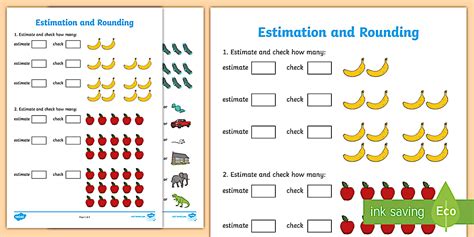 Early Level Numeracy And Mathematics Assessment Estimation And Rounding