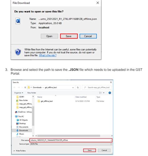 E Generating Json File To Upload On Gst Portal Gst Learn