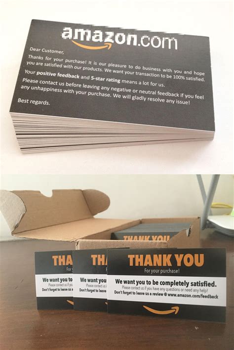 Does The Style And Copy Of These Product Insert Cards Break Tos R