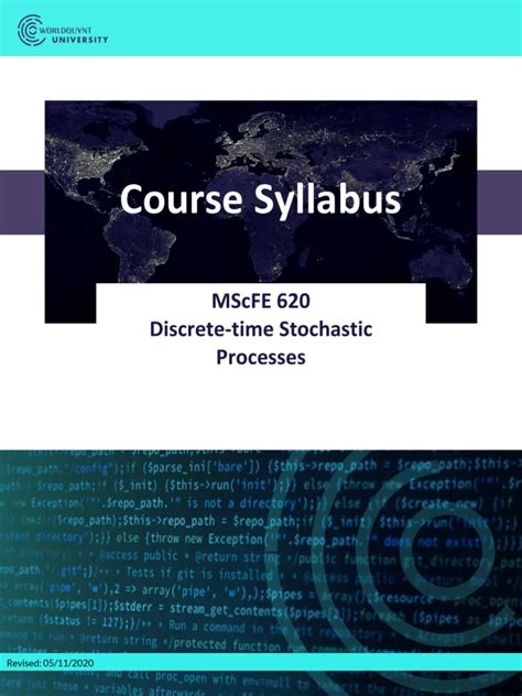 mscfe 620 discrete time stochastic processes syllabus pdf turnitin