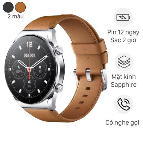So sánh chi tiết Đồng hồ thông minh Xiaomi Mi Watch với Xiaomi Watch S1 46 5mm dây da