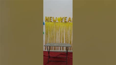New Year Decarations👌🏼👌🏼🌷🌹🌺🎊🌈🎂🎂 Youtube