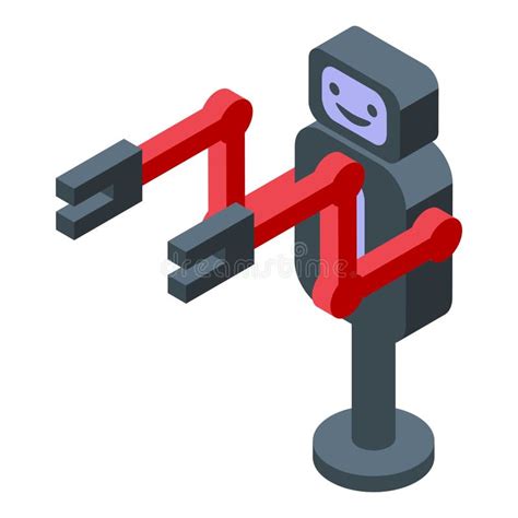 Industrial Robot Isometric Stock Illustrations 2 613 Industrial Robot