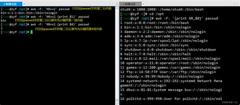 awk工具使用方法及案例 awk f csdn博客