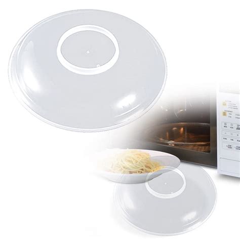 Microwave Splatter Cover Clear Bpa Free Food Cover With Steam Vents Dishwasher Safe Splash