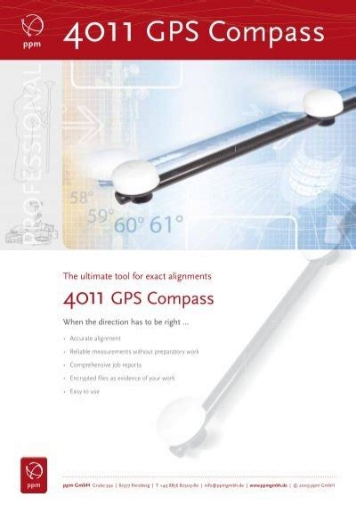 4011 Gps Compass Ppm Gmbh