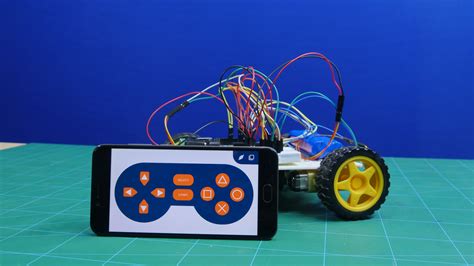 4 Wheel Robot Made With Arduino Controlled Using Dabble 9 Steps With