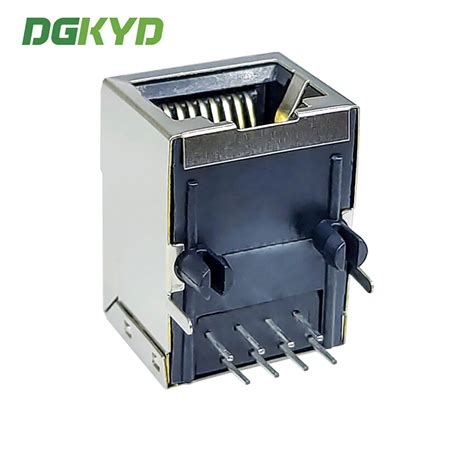 Rj45 8p8c Without Light Strip Shielded Connector Dgkyd59211188gwa1db5 Ethernet Socket