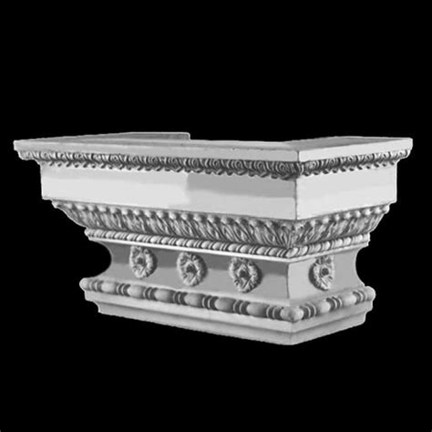 Decorative Roman Doric Plaster Pilaster Capital Chadsworth Columns