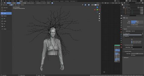 Hair Suddenly Out Of Wack In Particle Edit Mode But Fine In Object Mode Particles And Physics
