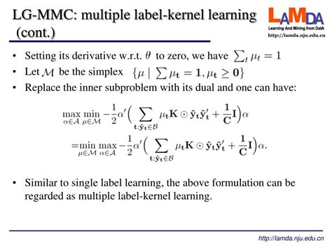 Ppt Tighter And Convex Maximum Margin Clustering Powerpoint