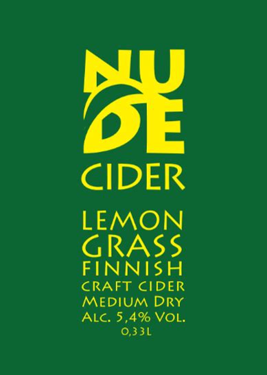Nude Cider Lemongrass Nude Cider Untappd