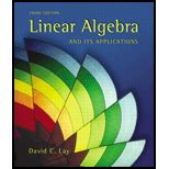 Linear Algebra And Its Applications Th Edition Th Edition Textbook Solutions Bartleby