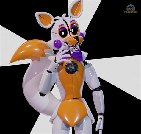 The Lolbit Stylized Basic Blenderfnaf By Craziishin On Deviantart