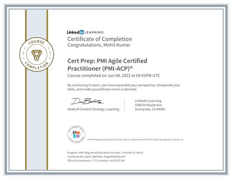 Mohit Kumar On Linkedin Certificate Of Completion