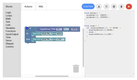 Arduino Block Based Coding Learn Arduino Without Writing A Single Line Of Code Kitflix