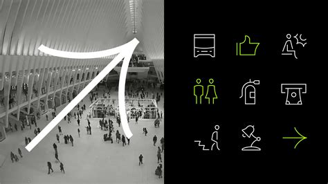 guidance wayfinding icons behance