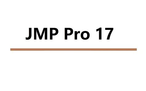 Jmp Pro 17 中文版统计学下载安装指南 三分钟教你 Bili 64329249434 Bili 64329249434 哔哩哔哩视频