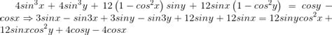 If Sinxsinyroot3cosy Cosxprove That Sin3xsin3y0 Askiitians