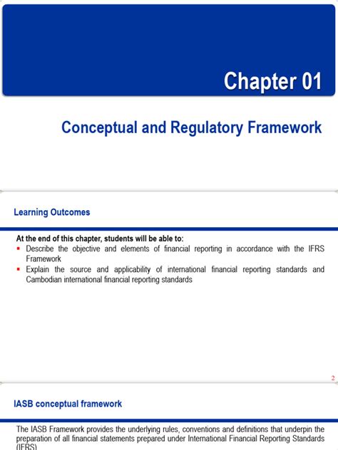 Ch01 Conceptual And Regulator Framework V2 Pdf International Financial Reporting