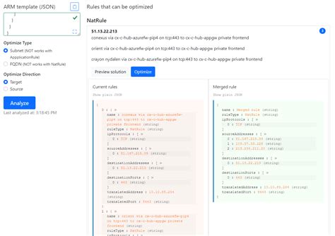 Github Nguyenviettung7691azure Firewall Policy Optimizer Optimize