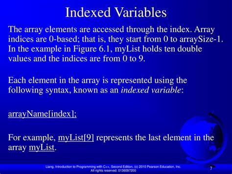 Chapter 7 Single Dimensional Arrays Ppt Download