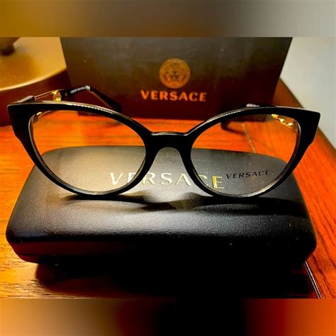 Versace Accessories Versace Cat Eye Ladies Eyeglasses Reading