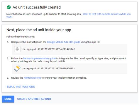 add your own admob banner to your android and ios app