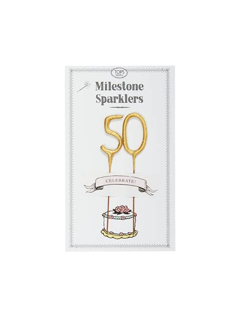 Tops Malibu Milestone Sparkler Card Gentle Nursery Shop