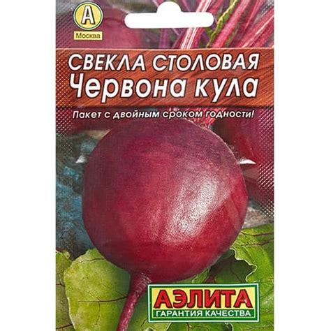 Свекла столовая Червона Кула Аэлита (98571): купить семена почтой в ...