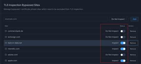 Managing Zenarmor TLS Inspection On Zenconsole Zenarmor Com